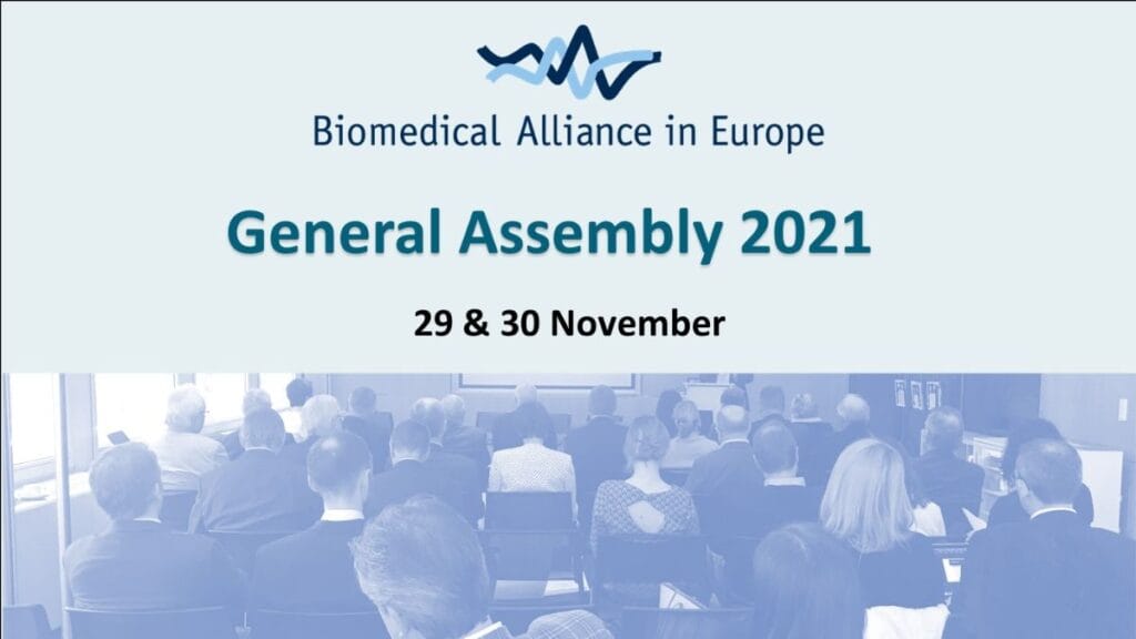 Update November 2021 - Biomedical Alliance in Europe