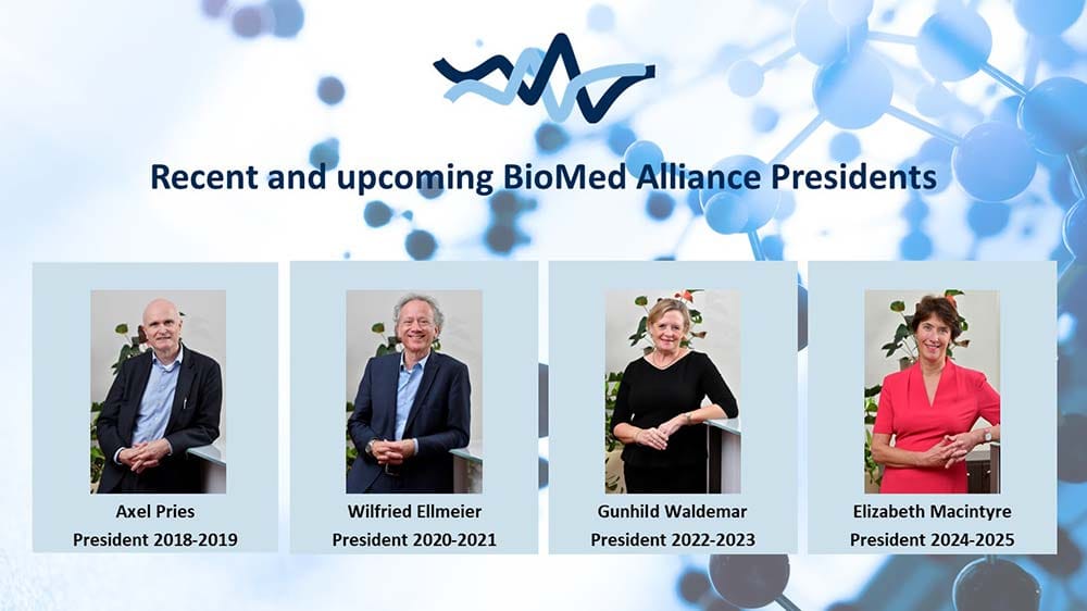 New leadership at BioMed Alliance - Biomedical Alliance in Europe