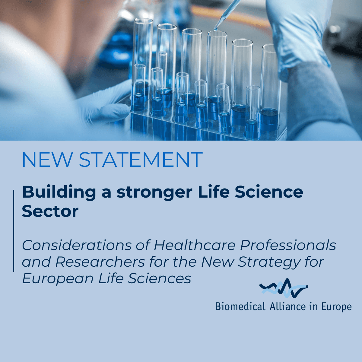 New Statement on Building a Stronger European Life Science Sector ...